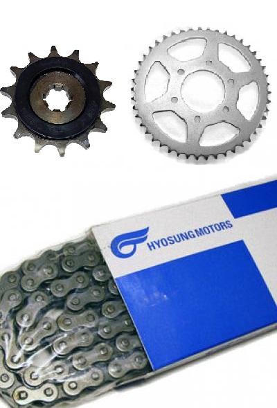 Hyosung Chain Sprocket Kit GV250 – Hyosung Wholesale
